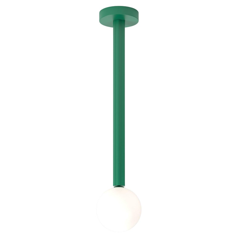 Intense Green Profiles Pendant Light by Atelier Areti for sale at Pamono