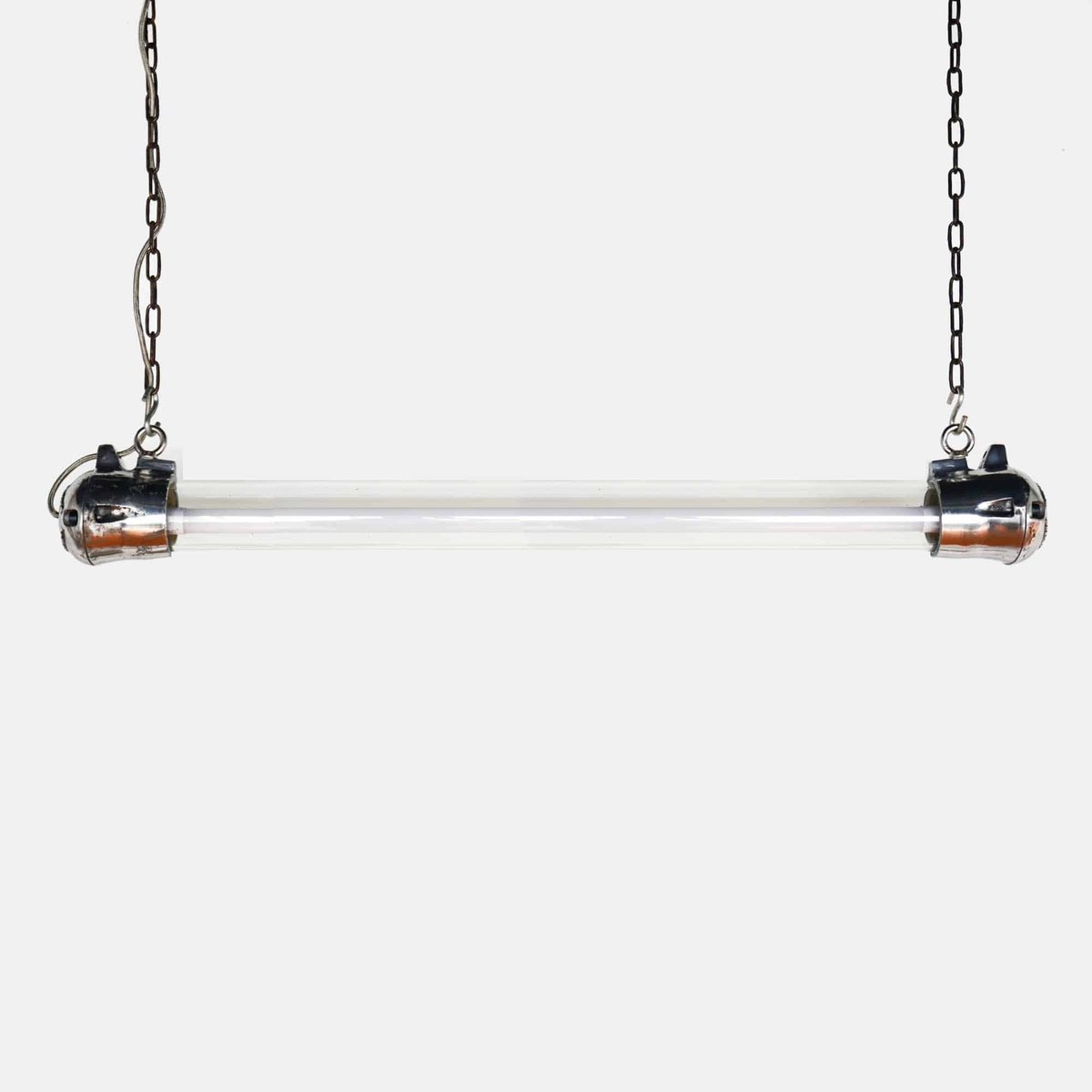 Aluminium Suspension Tube Light, 1960s for sale at Pamono