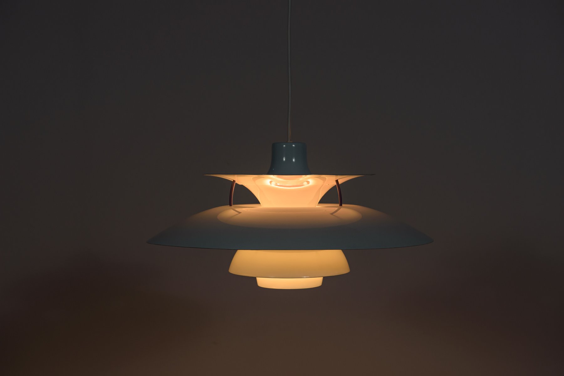 Mid-Century Modern Model PH5 Pendant Lamp by Poul Henningsen for Louis ...