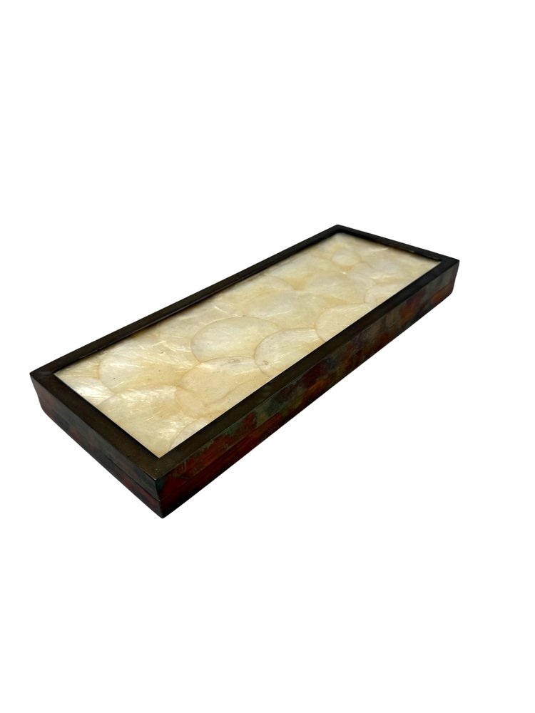 Hollywood Regency Great Ceramic Shell Sculpture, Italy 1970s, 1960s for ...