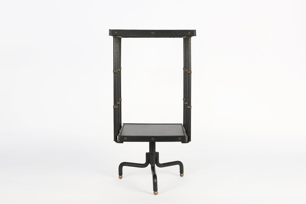 Rotating Book Table by Jacques Adnet for Hermès, France, 1950s for sale ...