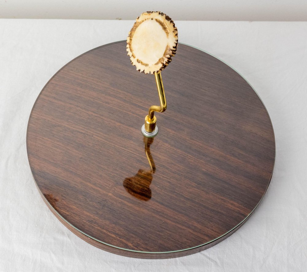 French Walnut Cheese Board, Mid-20th Century for sale at Pamono