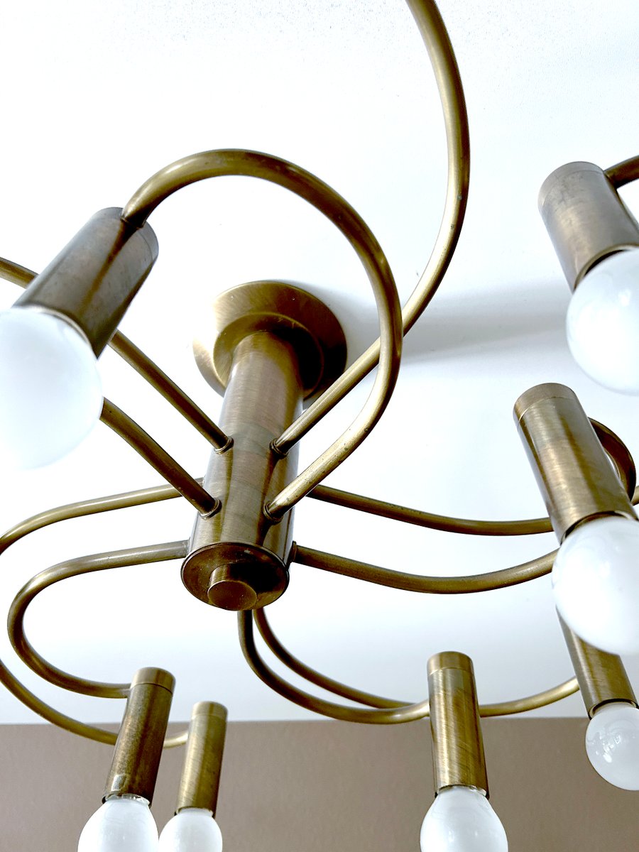 Large Vintage Ceiling Light from Helestra for sale at Pamono