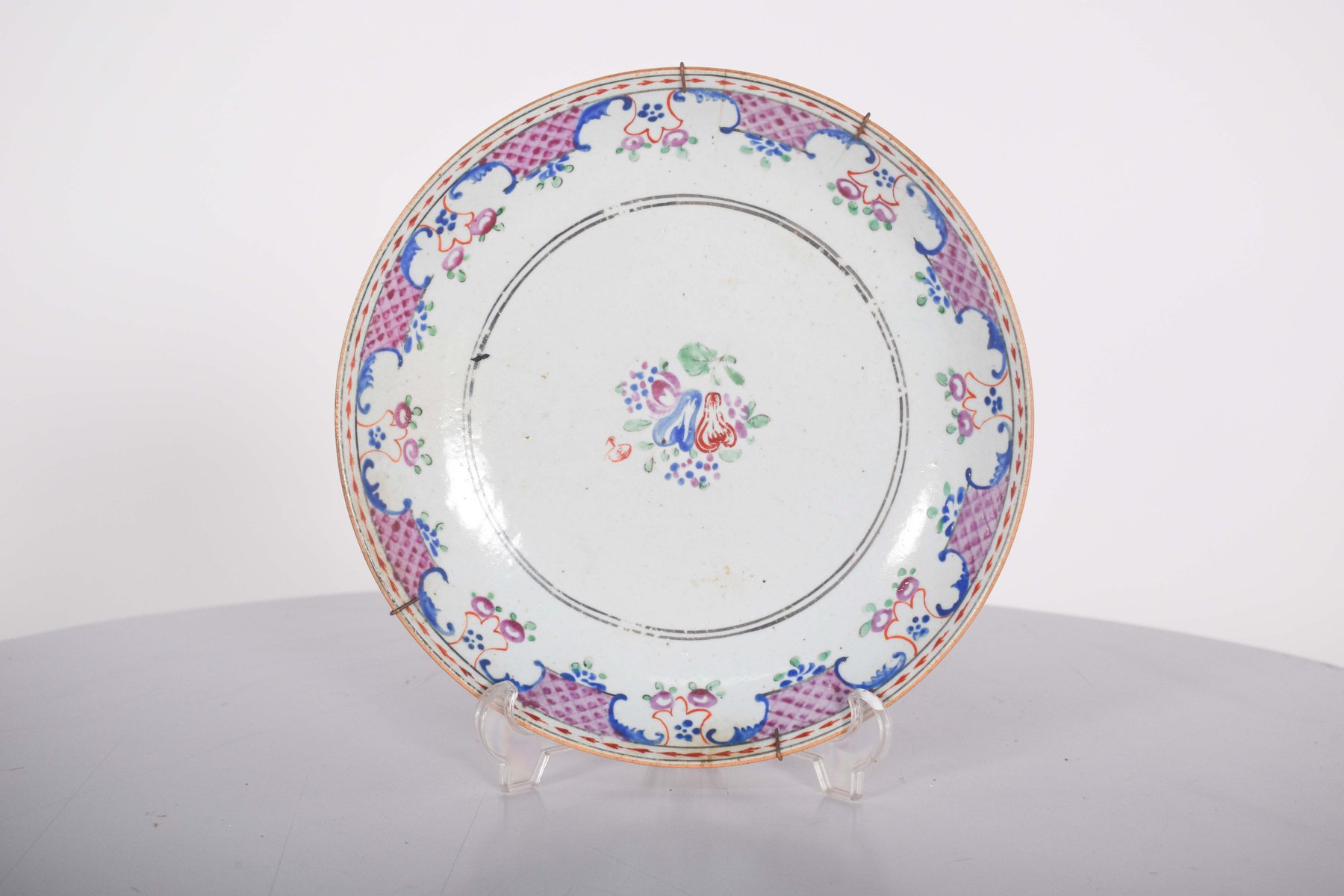 Porcelain Plate, China, 1850s for sale at Pamono