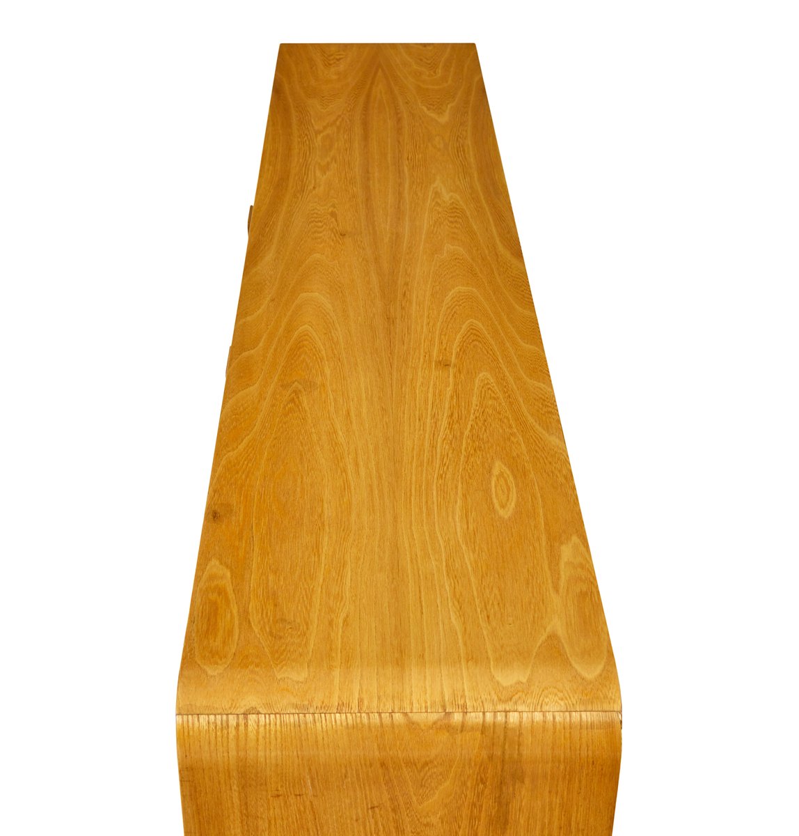 Mid-Century Scandinavian Elm Low Open Bookcase Sideboard, 1950s for ...