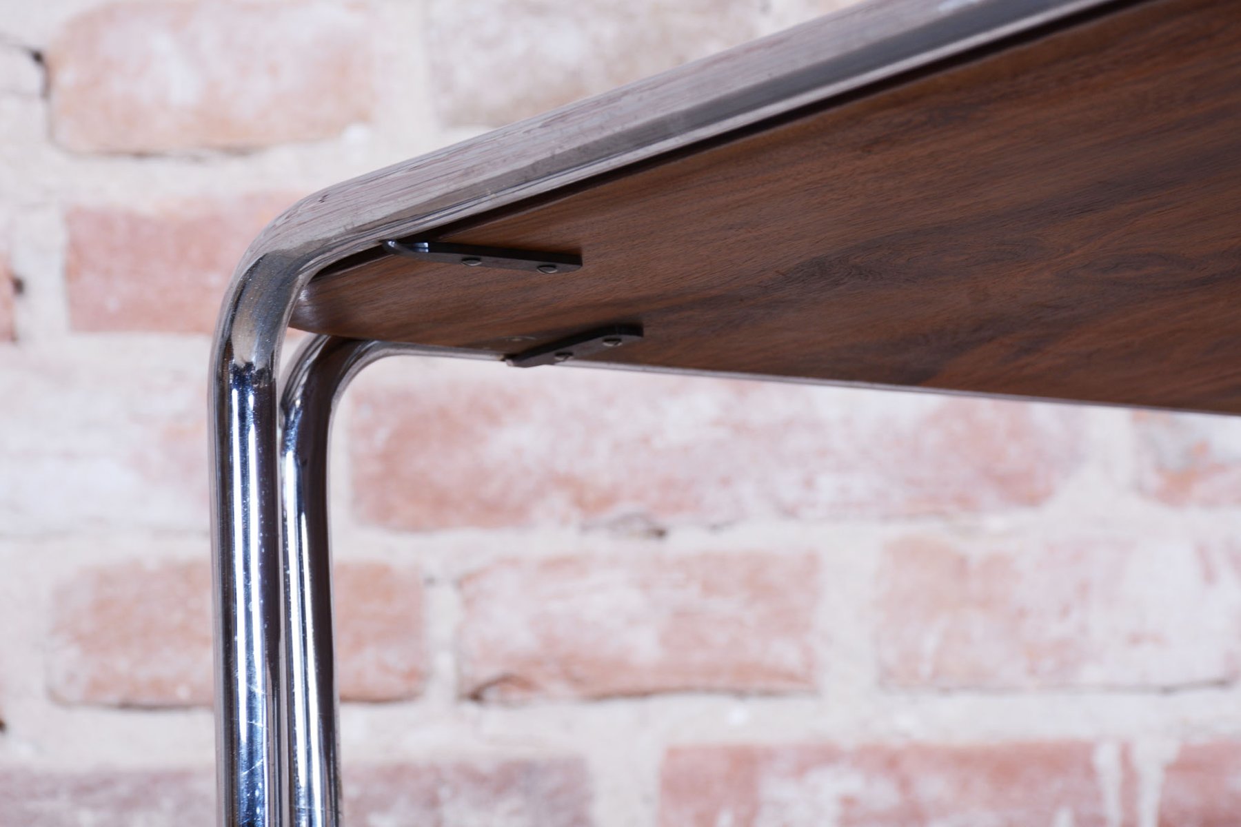 Art Deco Dining Table in Walnut by M. Breuer for Thonet, 1930s for sale ...