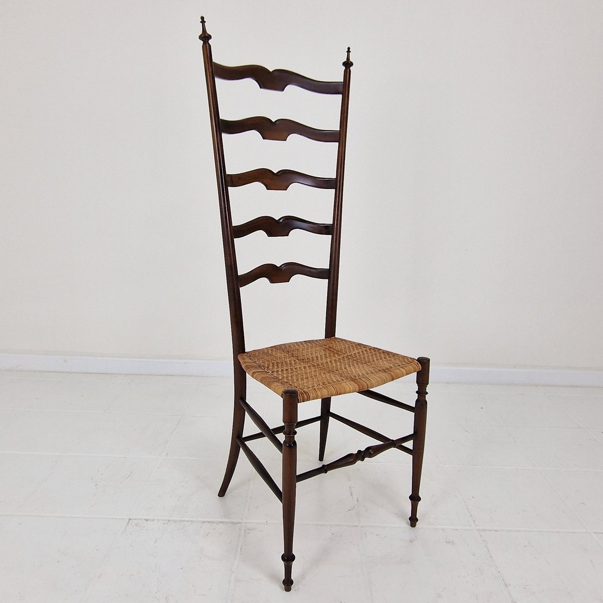 Mid-Century Modern High Back Chiavari Ladder Chair, 1950s for sale at ...