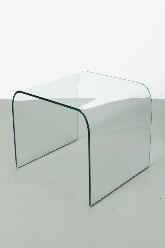 Nesting Tables by Angelo Cortesi for Fiam, Set of 3 for sale at Pamono