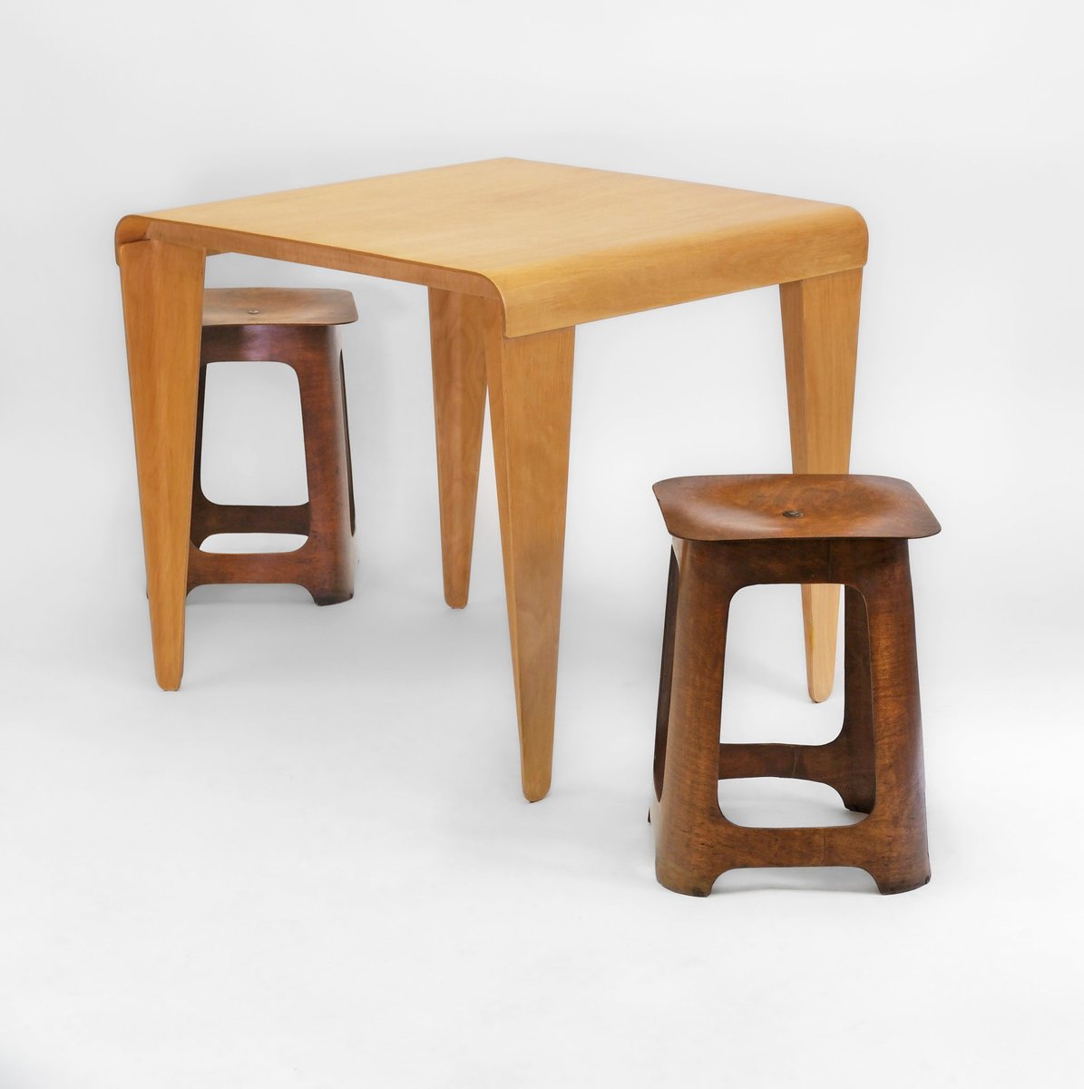 Isokon Plus Dining Table by Marcel Breuer for Windmill Furniture, 2000s ...