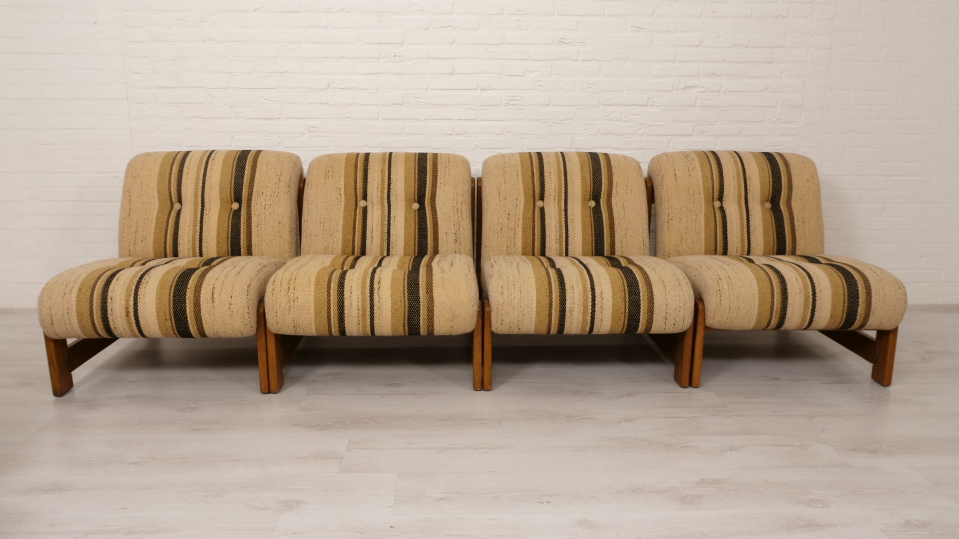 Vintage Modular Sofa, Set of 6 for sale at Pamono