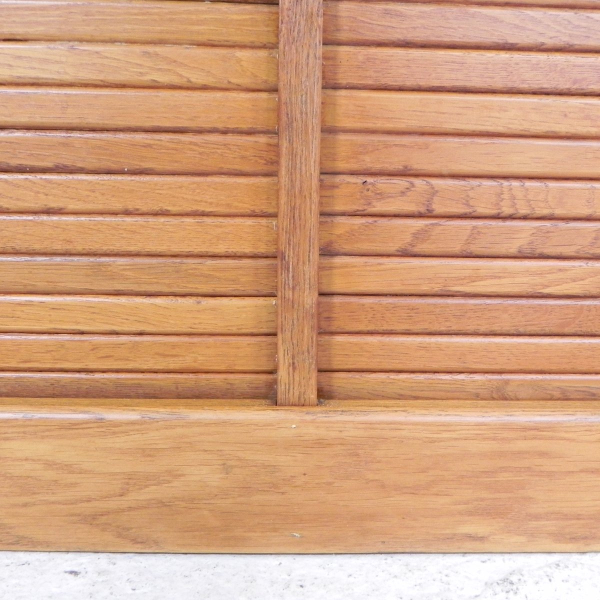 Oak Roller Shutter Box with 3 Shutters, 1950s for sale at Pamono