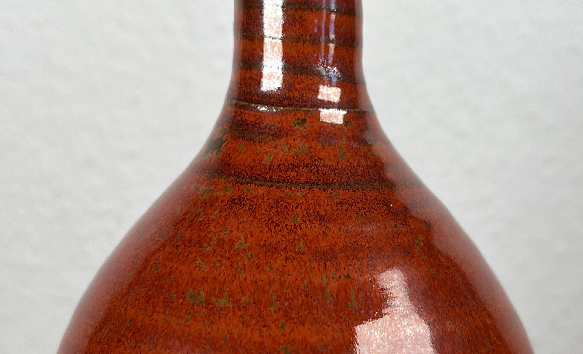 Vintage German Studio Pottery Vase by Pino Horst Pint for Satemin ...