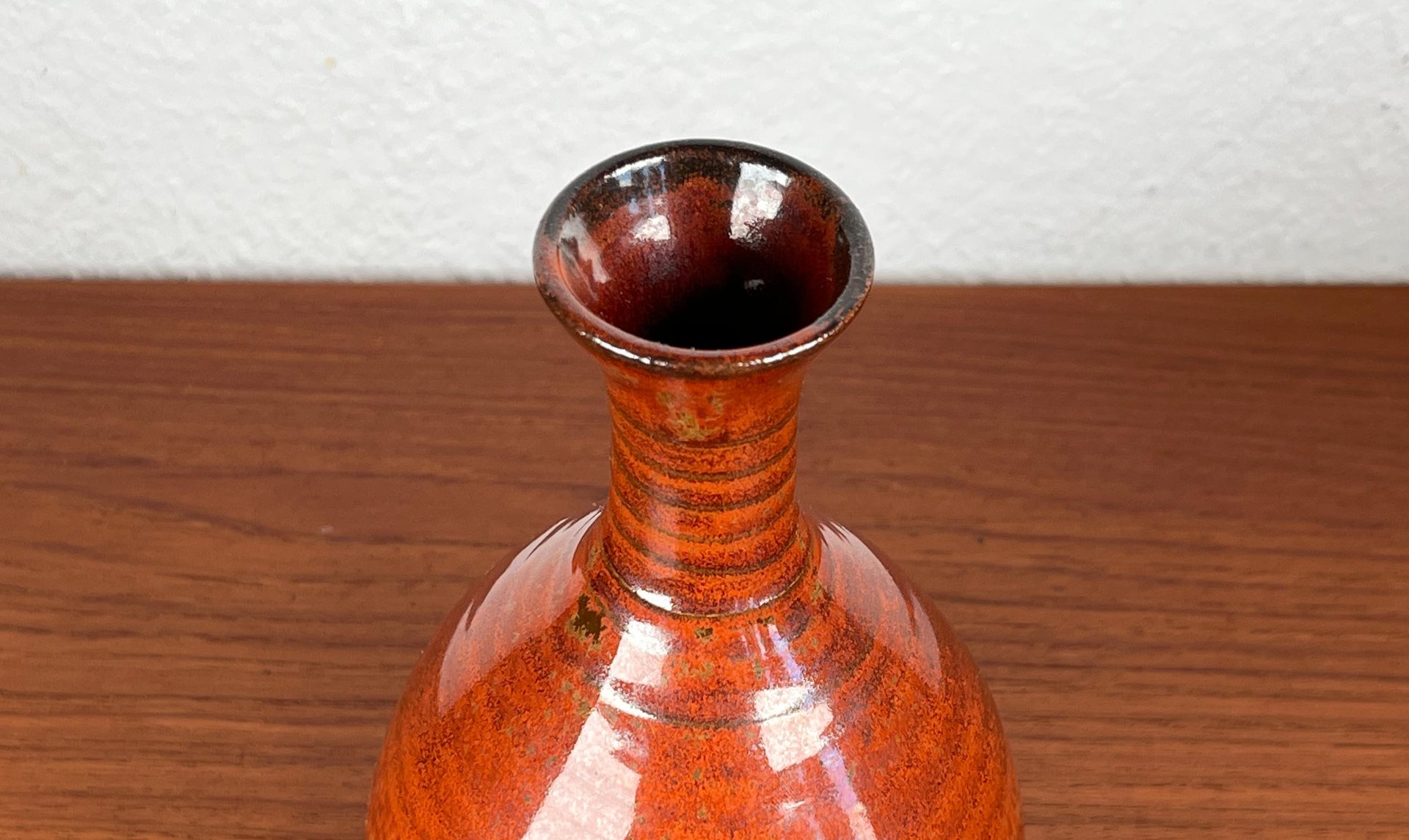 Vintage German Studio Pottery Vase by Pino Horst Pint for Satemin ...