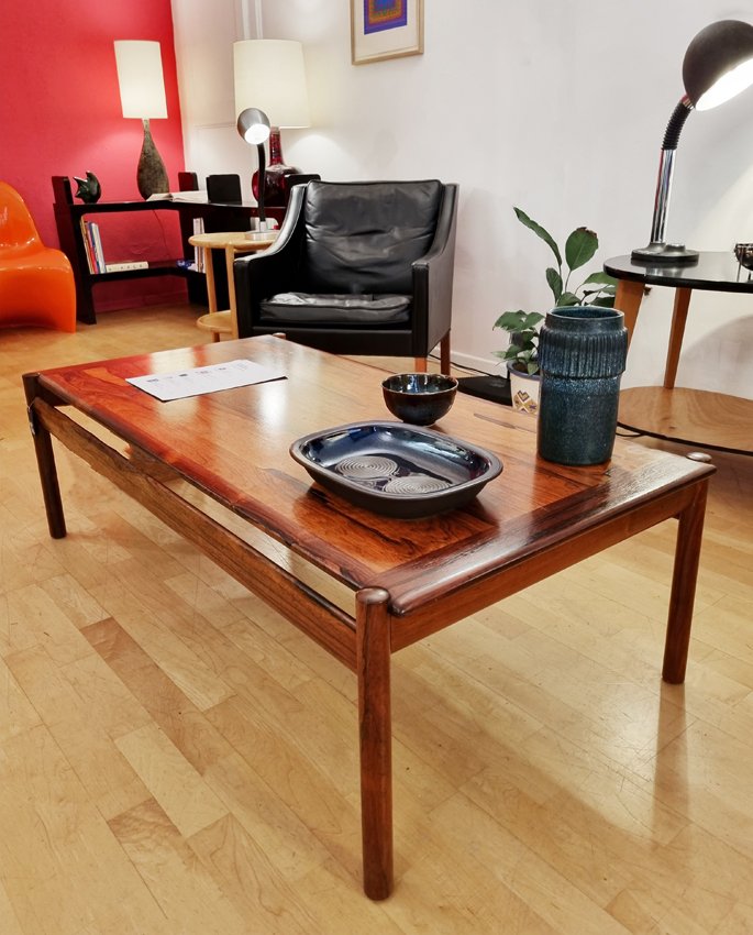 Vintage Coffee Table by Sven Ivar Dysthe for Dokka Møbler, 1950s for ...