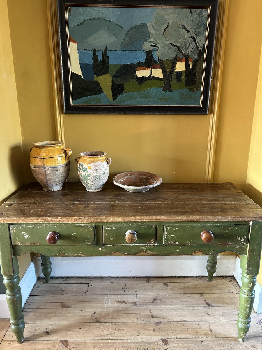 Vintage Painted Console Table for sale at Pamono