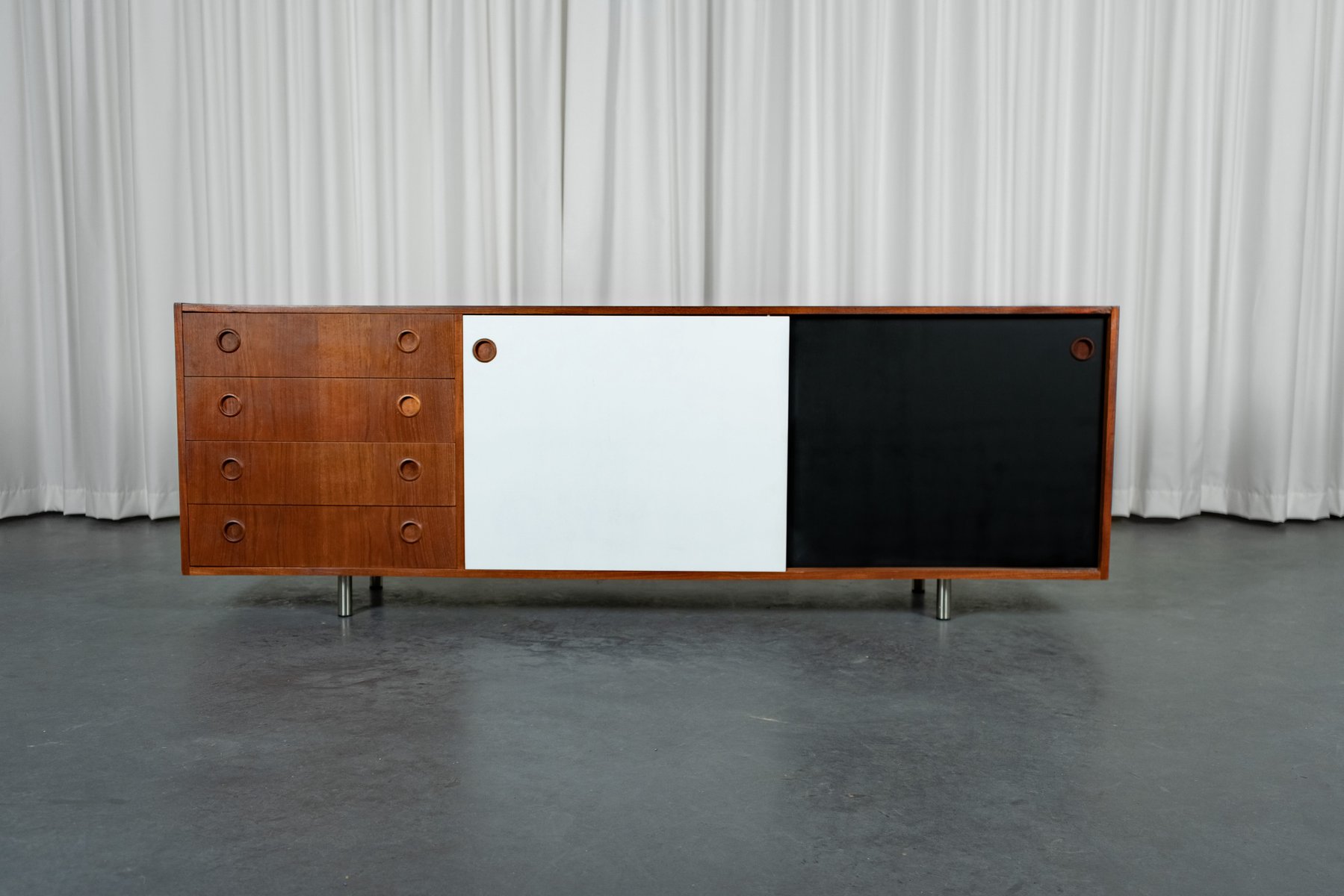 Teck Sideboard by HW Klein for Bramin, Denmark, 1960s for sale at Pamono