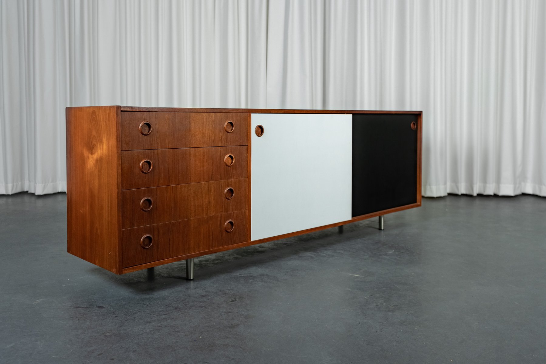 Teck Sideboard by HW Klein for Bramin, Denmark, 1960s for sale at Pamono