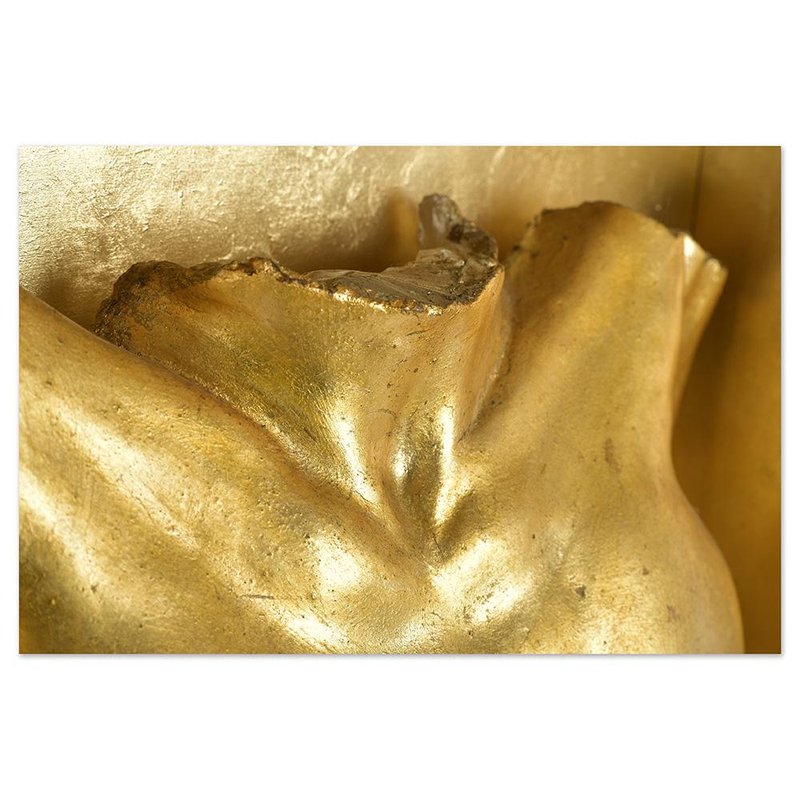 Figurative Sculpture, 1970s, Gilded Plaster for sale at Pamono