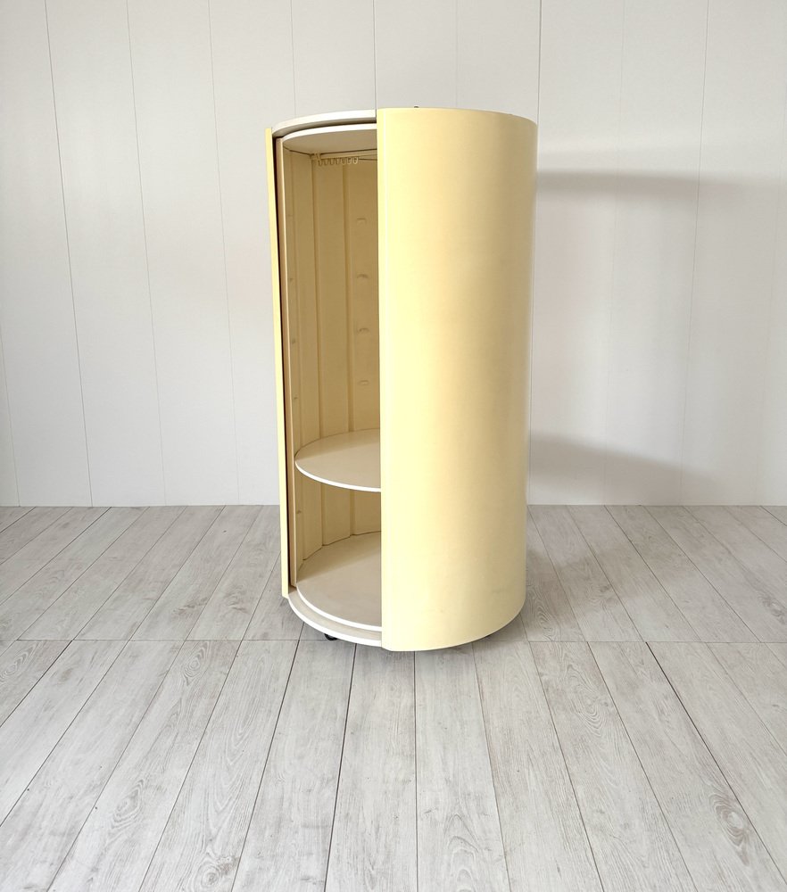 Round Coat Rack Cabinet, 1970s for sale at Pamono