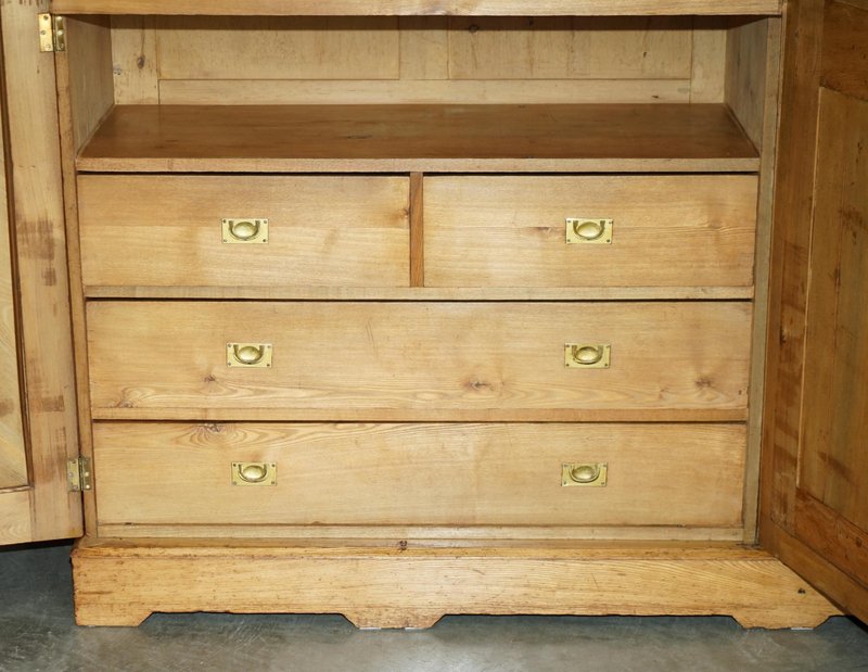 Victorian Aesthetic Movement Ash Wardrobe for sale at Pamono