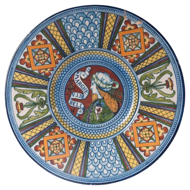 Popper Plate from Massimo, 1910s for sale at Pamono