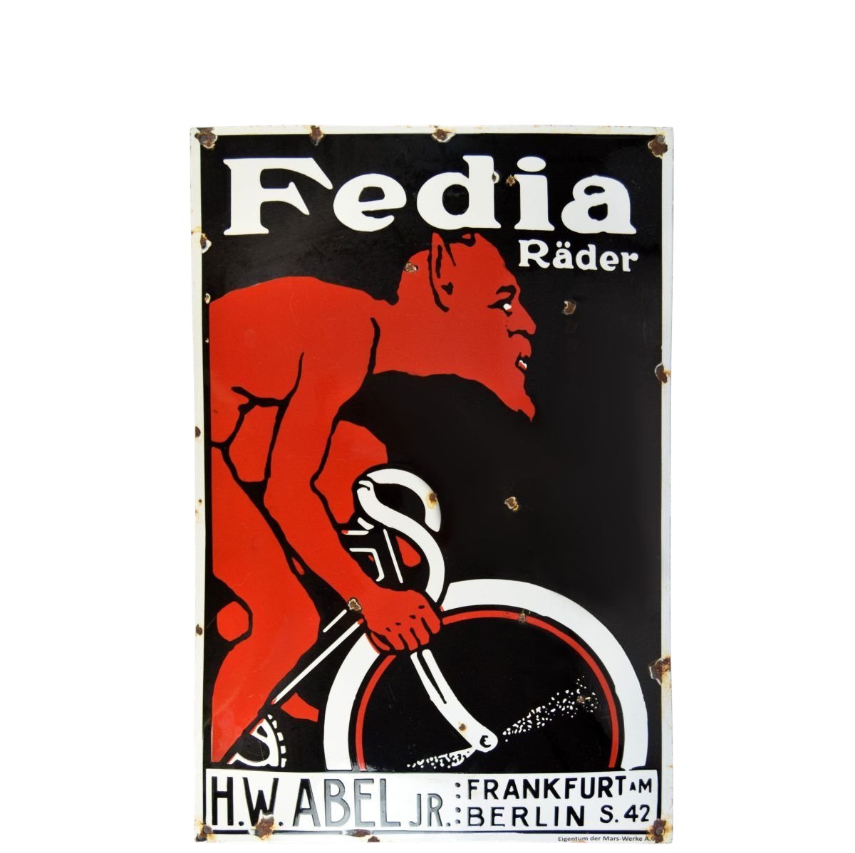 Vintage Fedia Enamel Sing for sale at Pamono