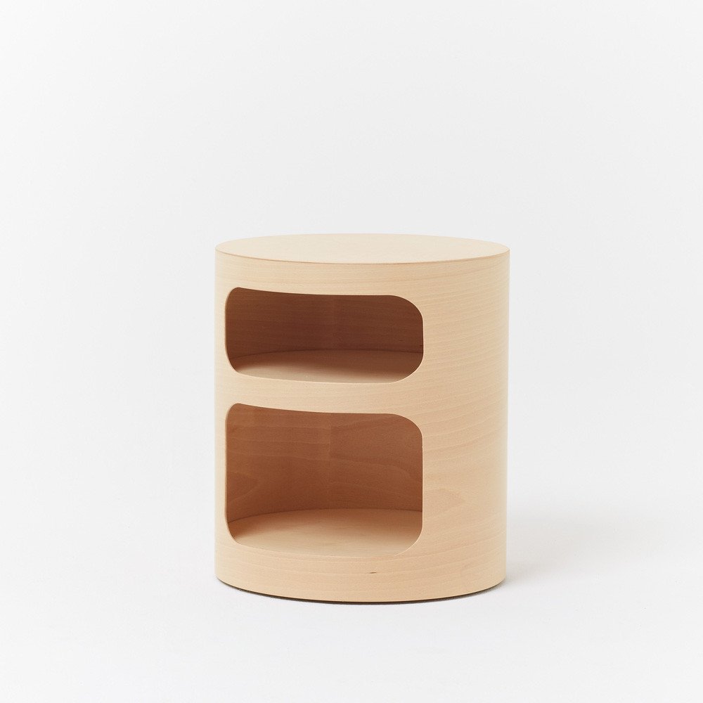 Round Storage Table on Wheels by Villahomecollection for sale at Pamono