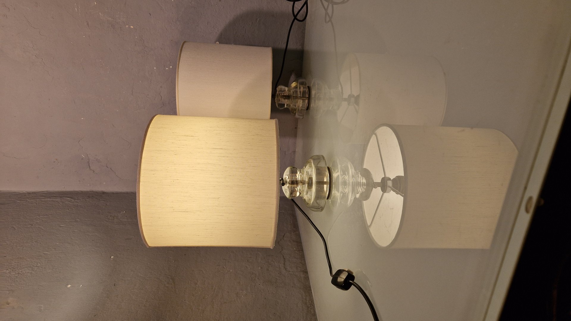 Fresnel Table Lamps by Tito Agnoli for Oluce, 1960s, Set of 2 for sale ...