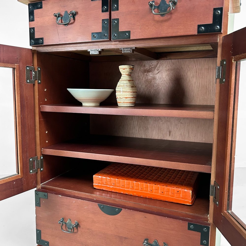 Japanese Tansu Storage Cabinet, 1980s for sale at Pamono