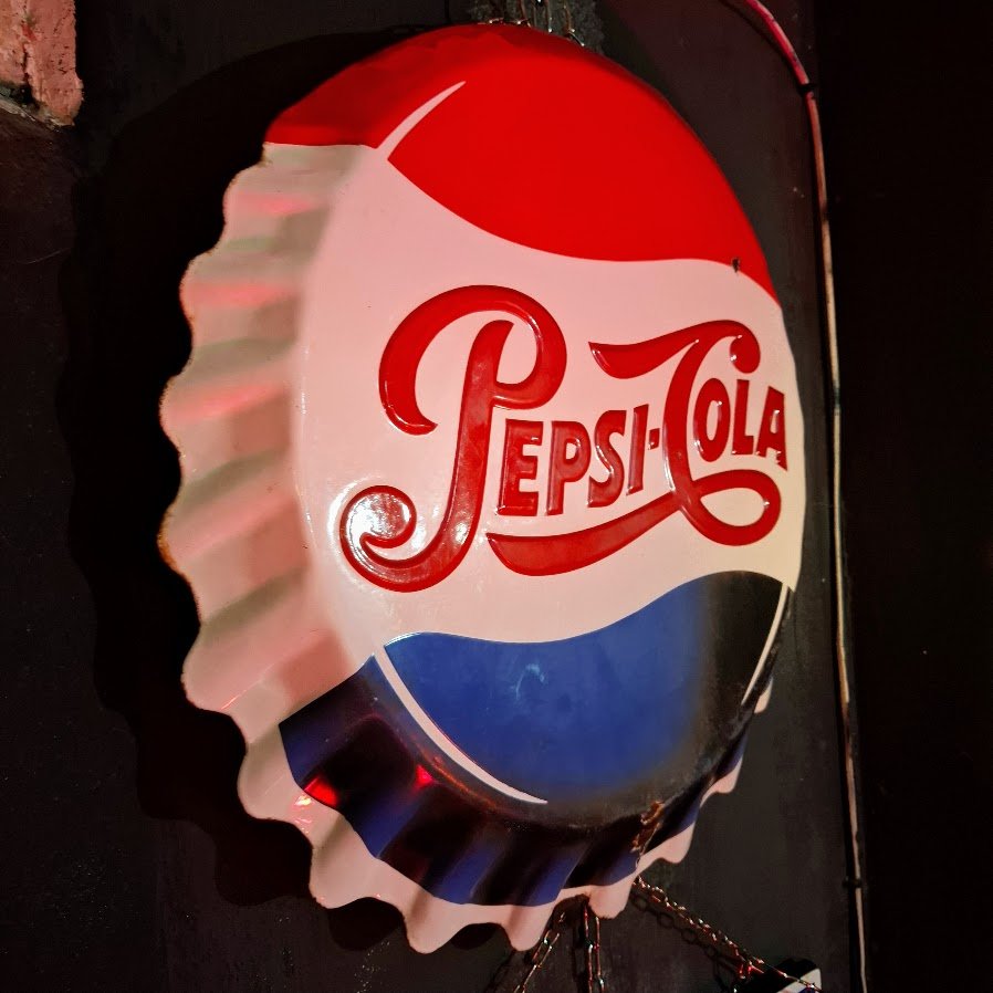 Enamelled Pepsi Cola Cap, 1960s for sale at Pamono