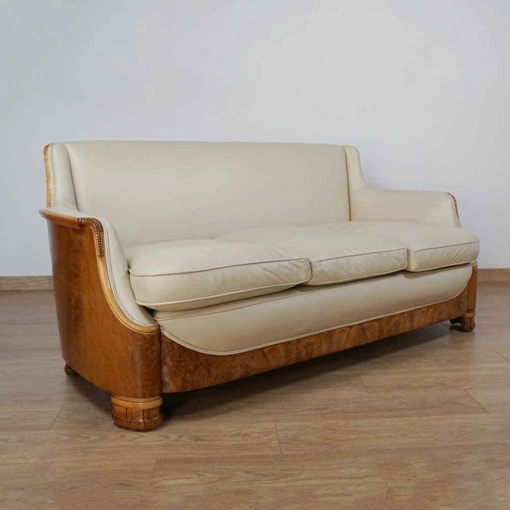 Art Deco Sofa by Maurice Adams, 1920s-1940s for sale at Pamono