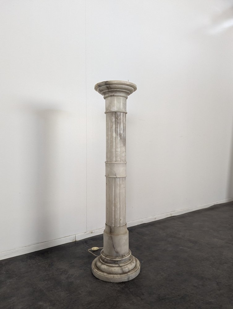 Light Column in Alabaster for sale at Pamono