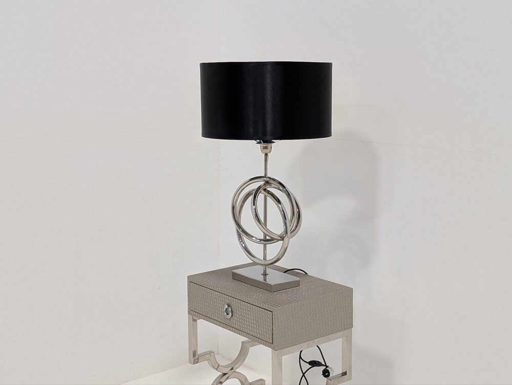 Chrome Loop Table Lamp for sale at Pamono
