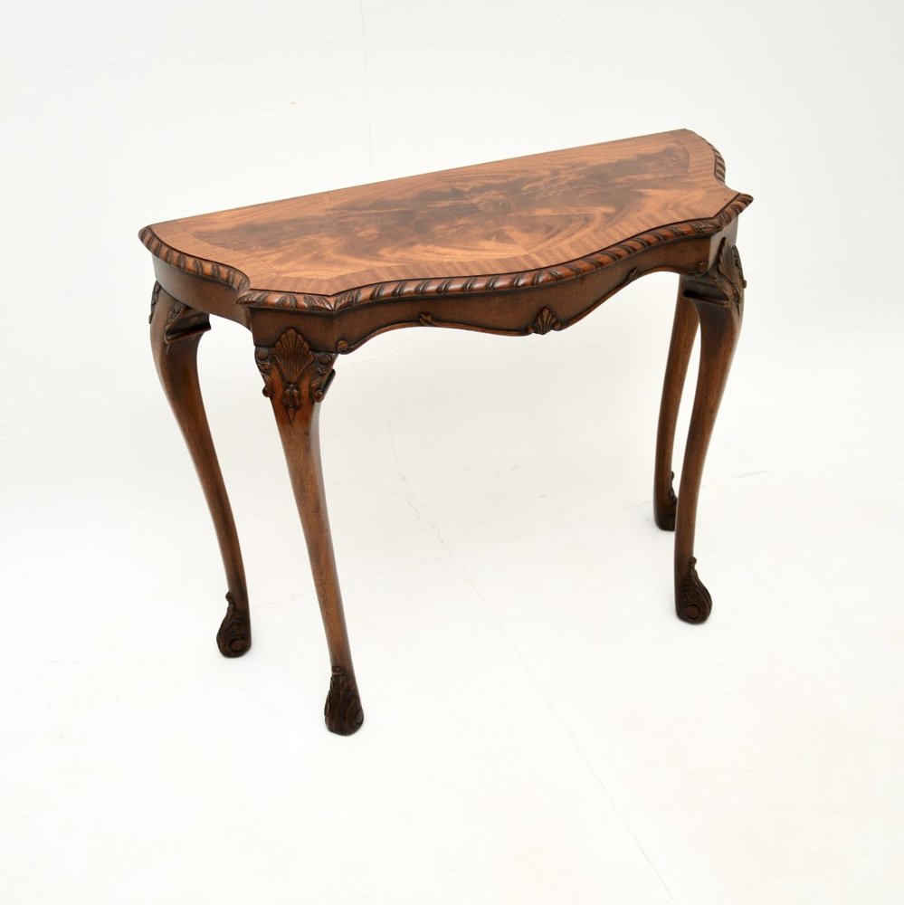 Vintage Queen Anne Style Console Table, 1930 for sale at Pamono