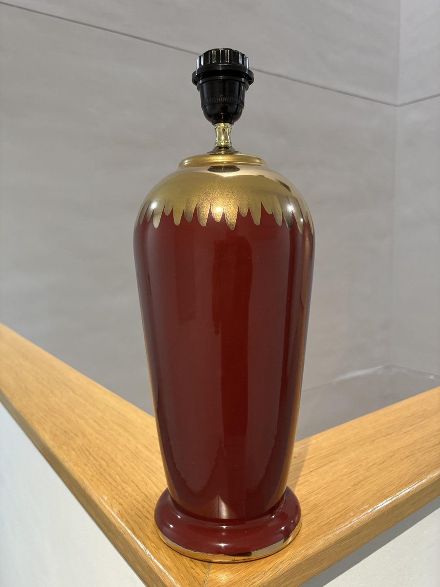 Bulls Blood Table Lamp for sale at Pamono