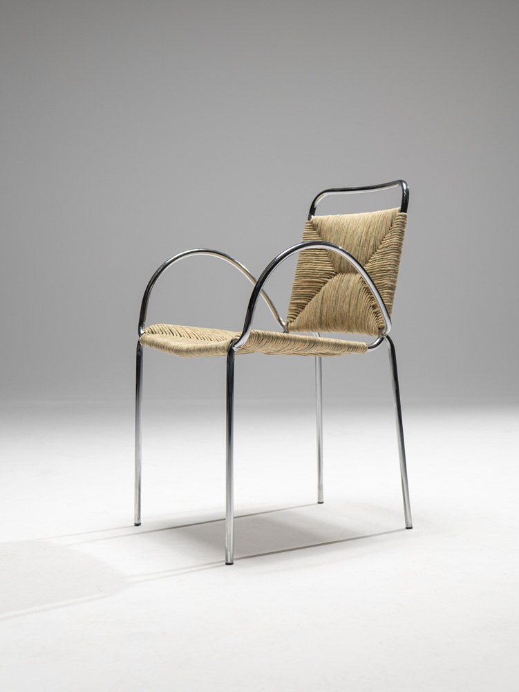 Vintage Italian Chair, 1980s for sale at Pamono