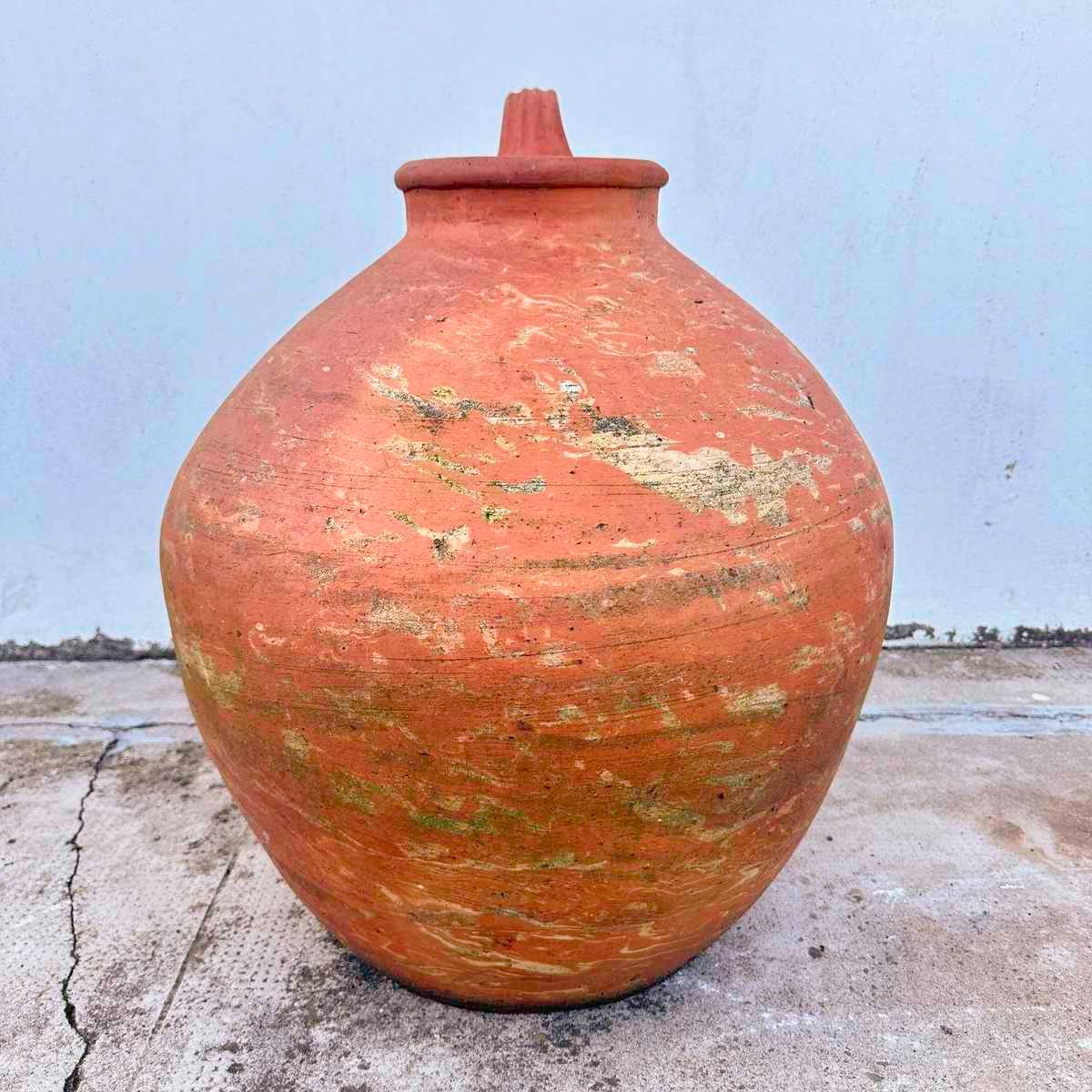 Traditional Terracotta Jug for sale at Pamono