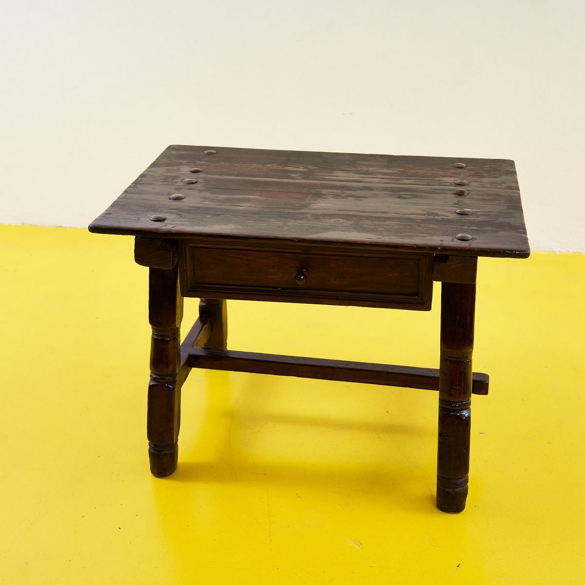 Antique Wooden Coffee Table for sale at Pamono