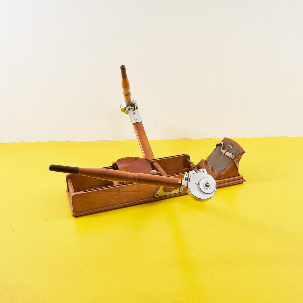 Wooden Rowing Machine from Lamborghini, 1950s for sale at Pamono