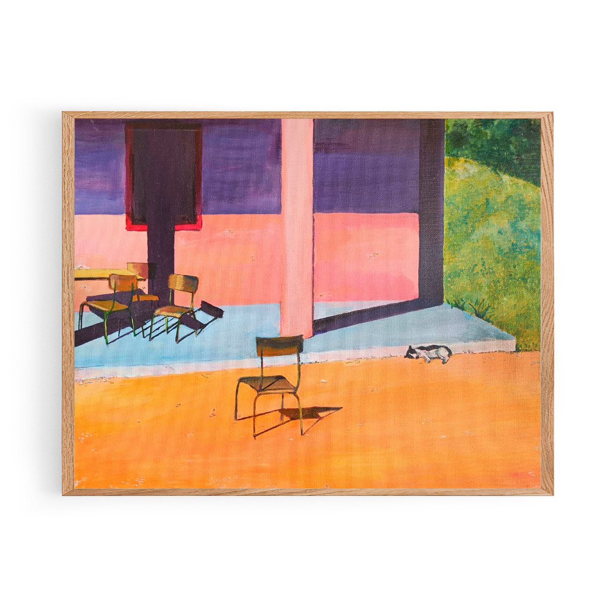 Octavia Campbell-Davy, Siesta, Acrylic on Canvas for sale at Pamono