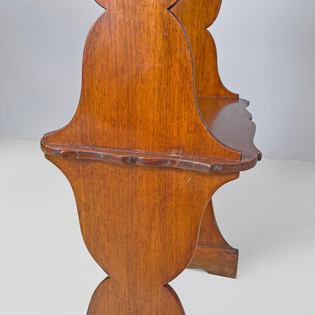Art Nouveau Italian Wooden Bookshelf, 1900s for sale at Pamono