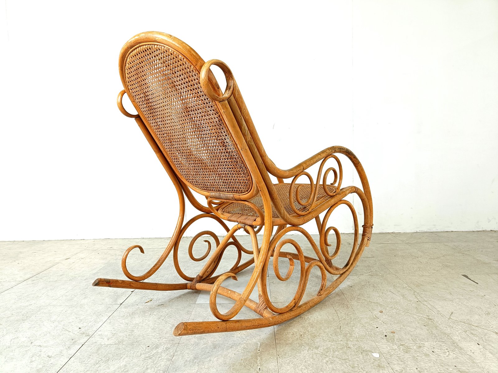 Vintage Rocking Chair, 1950s for sale at Pamono