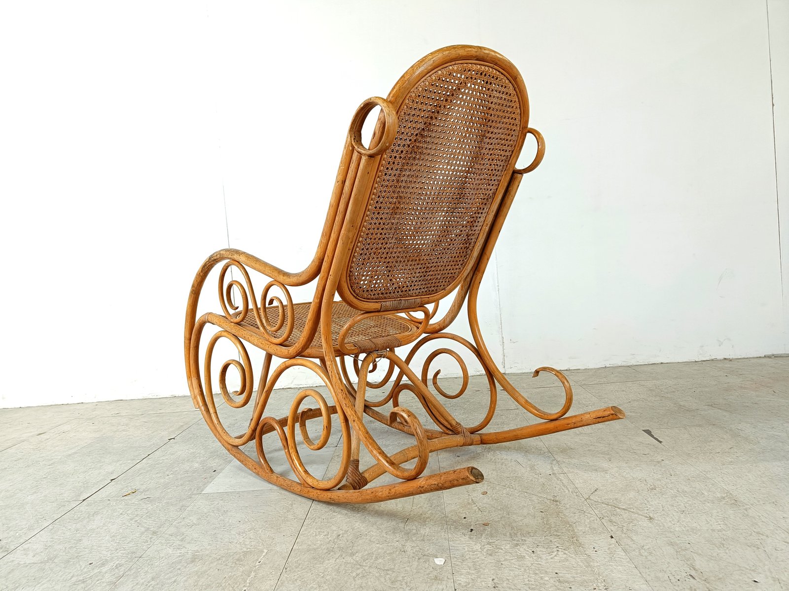 Vintage Rocking Chair, 1950s for sale at Pamono