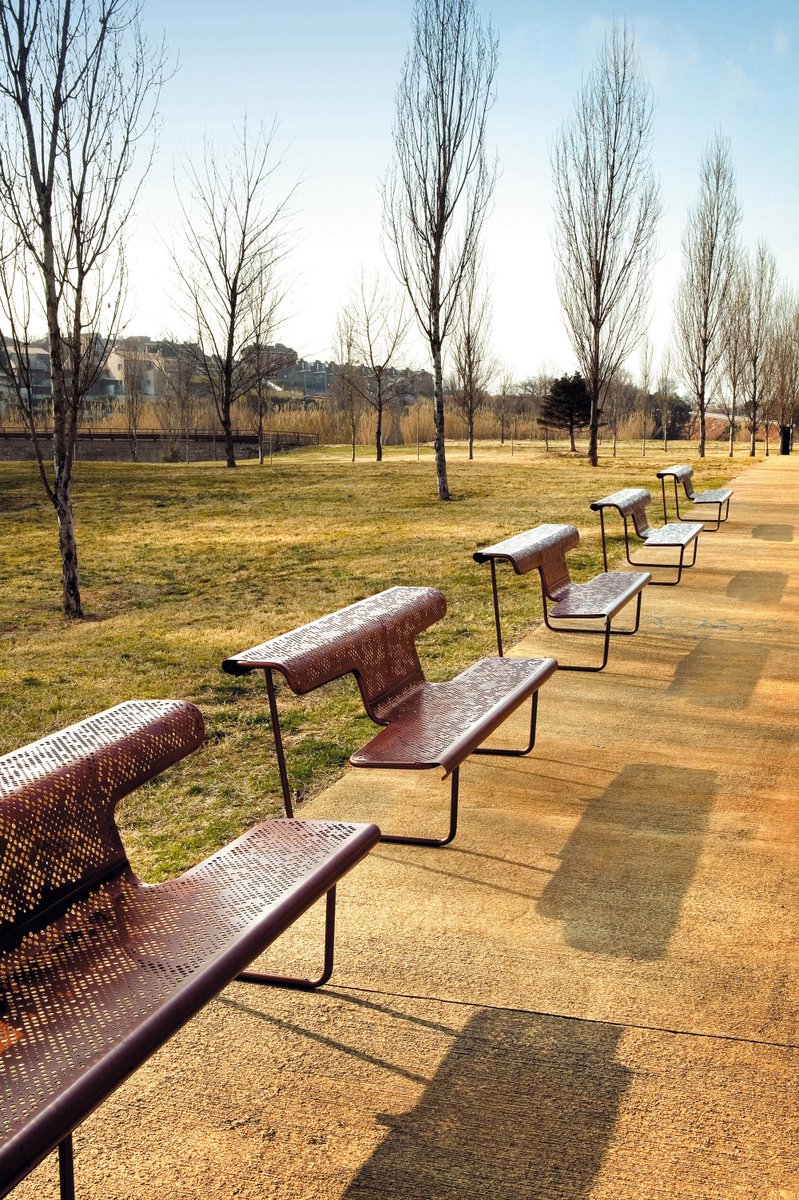 The Poet Corten Bench by Alfredo Häberli for sale at Pamono