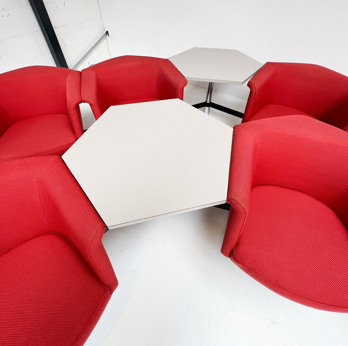 Modular Waiting Room Set from Artifort, 1980s, Set of 6 for sale at Pamono