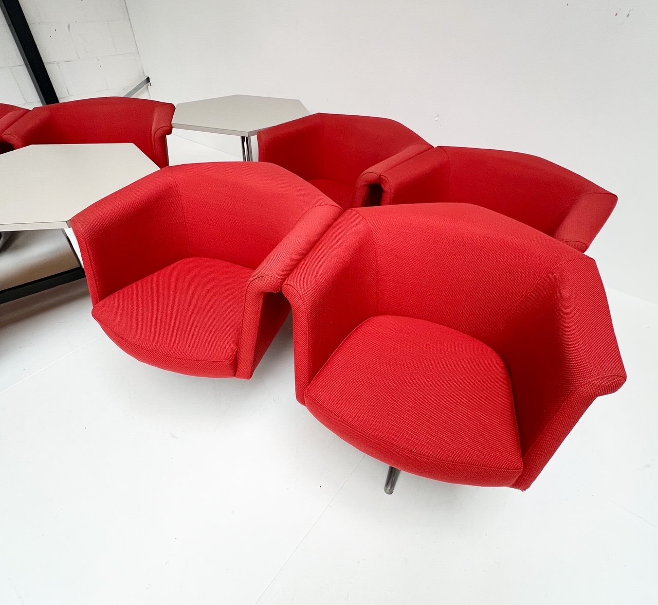 Modular Waiting Room Set from Artifort, 1980s, Set of 6 for sale at Pamono