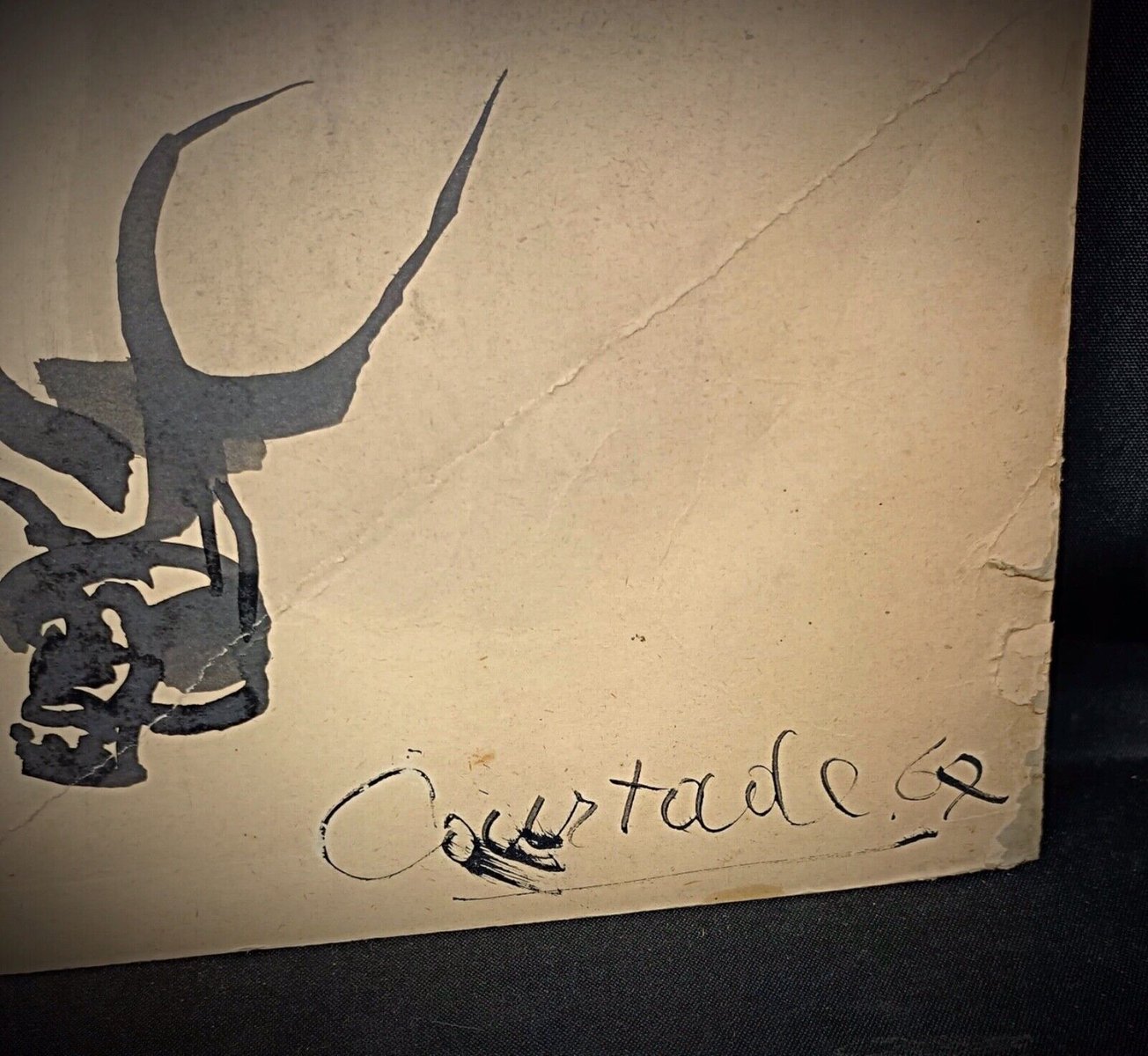 Jacques Courtade, La Mort Invitée, 1950s, Watercolor for sale at Pamono