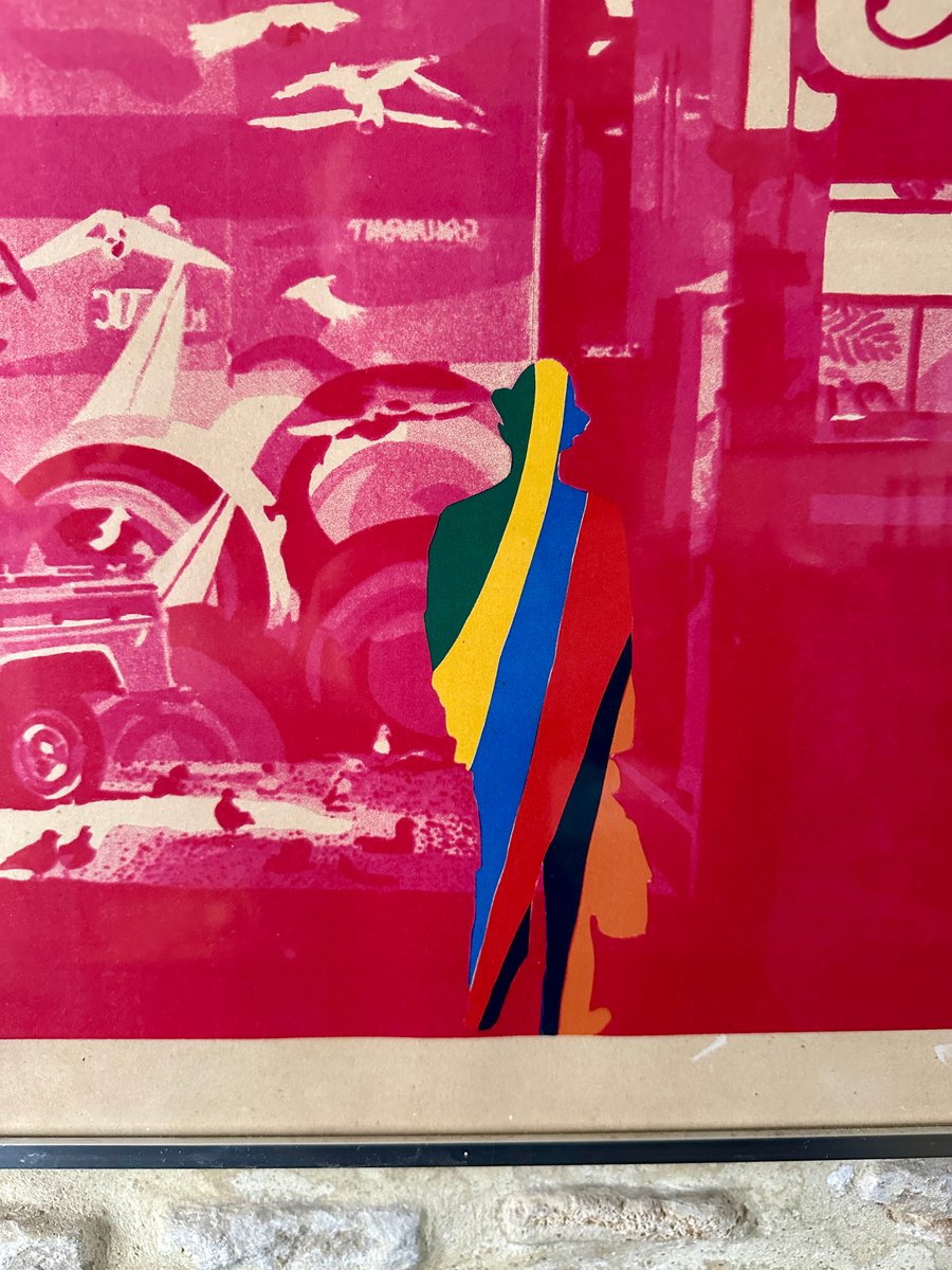 Gerard Fromanger, The Painter and His Model, 1972, Serigraph, Framed ...