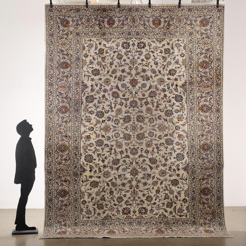 Middle Eastern Keshan Rug for sale at Pamono