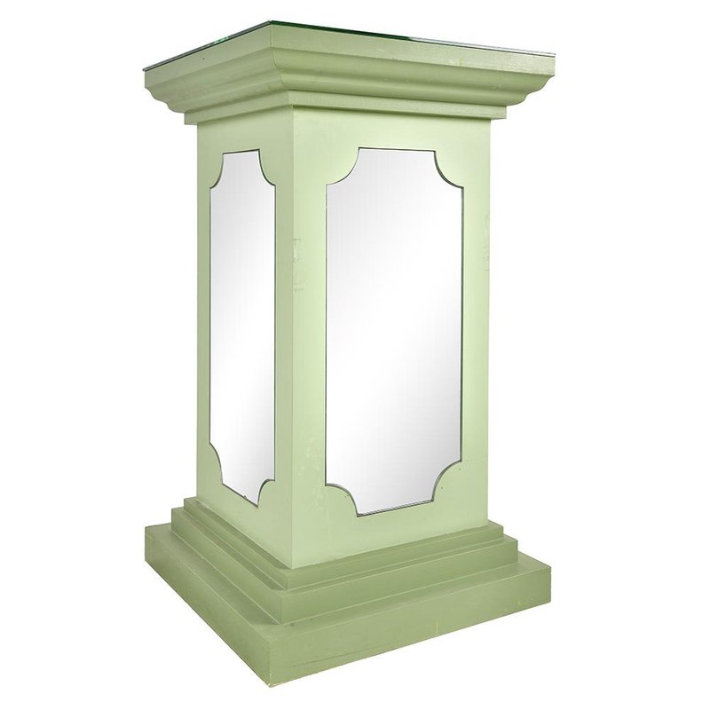 Painted Wooden Mirror Columns, Set of 2 for sale at Pamono